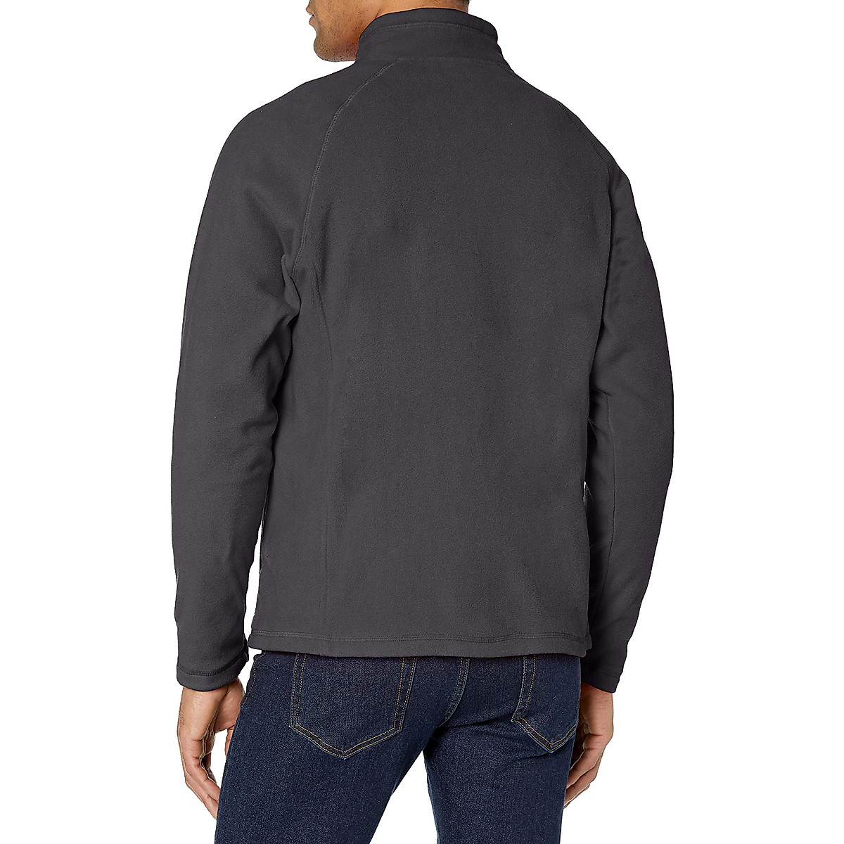 CLIQUE Men's Summit Full-zip Microfleece, Charcoal, 5X-Large