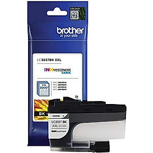 Brother Genuine LC3037BK, LC3037C, LC3037M, LC3037Y Super High-Yield Black/Cyan/Magenta/Yellow INKvestment Tank Ink Cartridge Set, LC3037