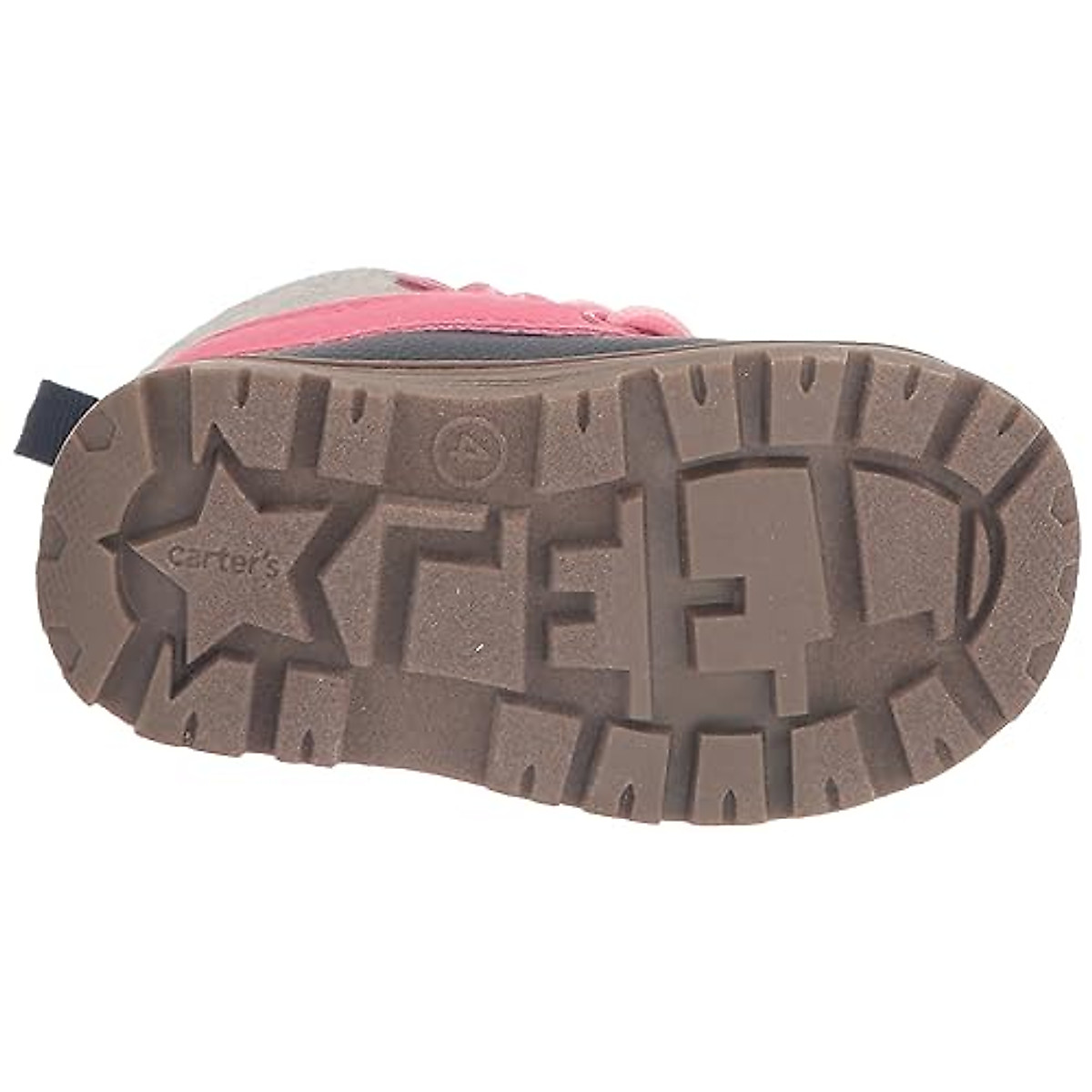 Carter's Kids New Boot, Pink, 4 US Unisex Toddler