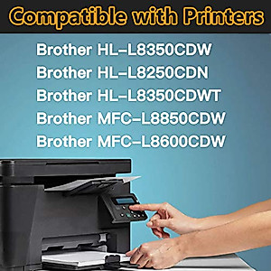 Etechwork Compatible Toner Cartridge Replacement for Brother TN336 TN331 TN-336BK TN-331BK Toners use with Brother HL-L8250CDN HL-L8350CDW HL-L8350CDWT MFC-L8850CDW MFC-L8600CDW Printer (Black)