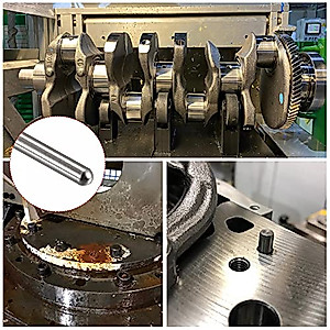 uxcell 0.6x6mm Dowel Pins, 100pcs 304 Stainless Steel Round Head Flat Chamfered End Dowel Pin Bunk Bed Pins Shelf Pegs Support Shelves Fasten Elements