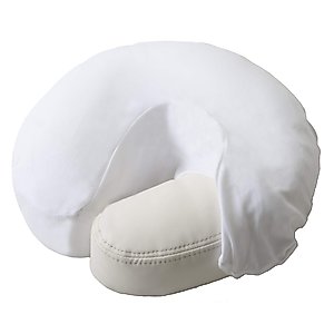 EARTHLITE Professional Microfiber Face Cradle Cover - Silky, Wrinkle Resistant, Quick-Drying, Reusable for Massage Tables (1 Pack)