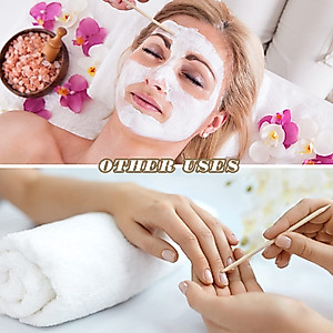 Eye Brow Wooden Wax Sticks Mini Waxing Applicator Sticks Lip Nose Eyebrow Waxing Sticks Wood Craft Small Wax Applicator Facial Hair Wax Spatula for Home Spa Hair Removal Smooth Skin Use (400 Pieces)