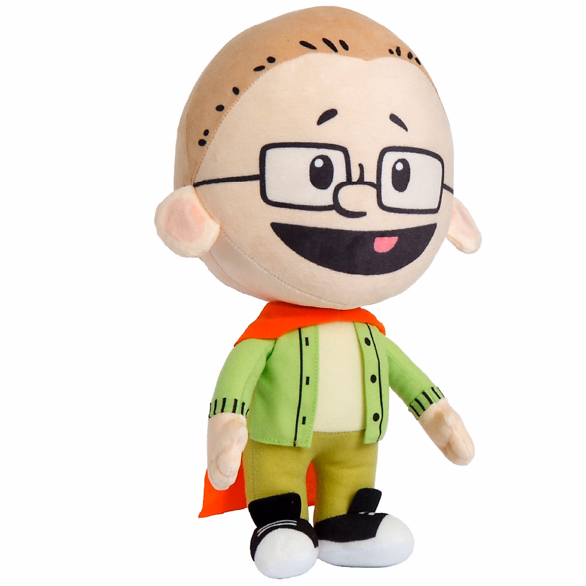 Mighty Mojo Xavier Riddle and The Secret Museum - Brad Scott Meltzer Plush Doll Toy - 12 Inches Tall - Super Soft Cuddly Plush Doll - PBS Show - Gift for Kids & Birthday Parties