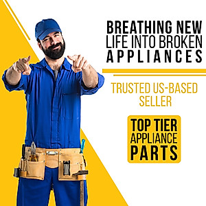 PartsBroz WR51X10131 Freezer Defrost Heater - Compatible With General Electric Refrigerator - Replaces AP5736548 3033080 PS5573655 Ultra Durable Replacement