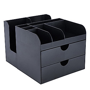 Vencer Coffee Condiment and Accessories Caddy Organizer,Black VCO-002