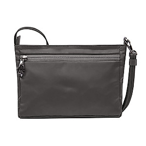 Travelon Anti-Theft Parkview Small Crossbody, Pearl Gray, One Size