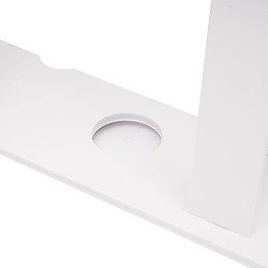Leblett Wall Mount Router Storage Box,Rectangular White Floating Shelf,Organizer for Toys,Power Plug Storage Box,Multi-Function Storage Rack with Door