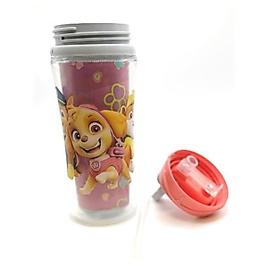 Playtex Baby Sipsters Stage 4 PAW Patrol Spout Cups, Spill-Proof, Leak-Proof, Break-Proof - Pink, 12 Oz, 1 Count