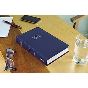 NIV, Gift and Award Bible, Leather-Look, Blue, Red Letter, Comfort Print