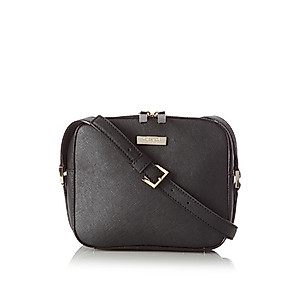 Kate Spade Cammie Newbury Lane Leather Crossbody Bag WKRU2039 (Black)