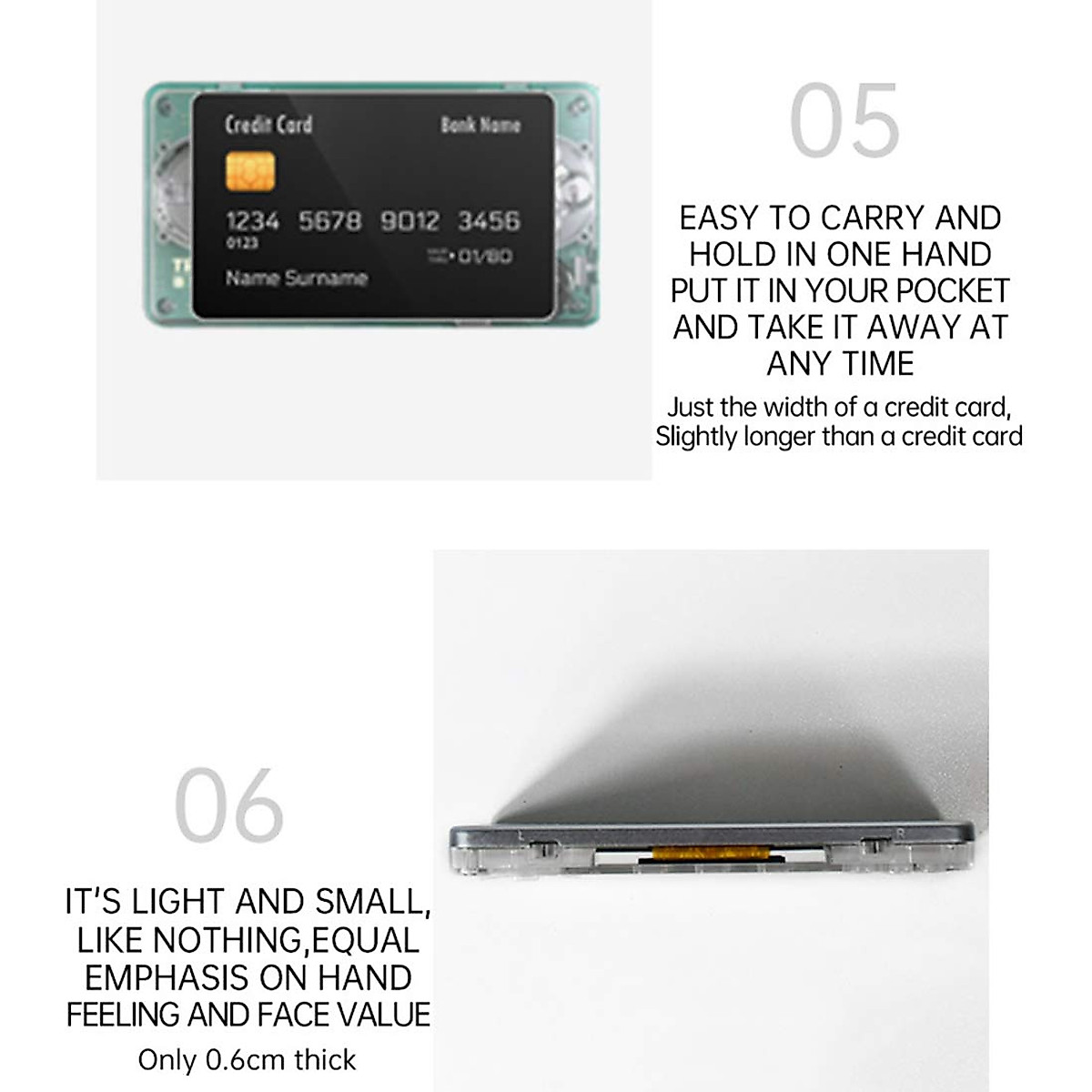 Petforu POWKIDDY A66 Handheld 10000 Games Retro Game Console Ultra Card Transparent Game Machine - 32G Silver, A66 (32g)