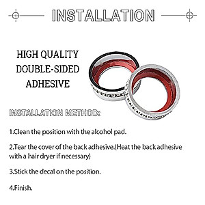 1797 for Chevy Chevrolet Equinox Accessories 2018-2022 Bling AC Knobs Caps Ring Air Conditioner Radio Volume Covers Stickers Decals Silver Crystal Pack of 2