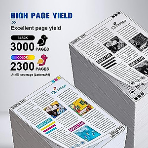 TN227 TN-227 Toner Cartridge Replacement for Brother TN-227 TN-223 TN227BK High Yield TN 227 TN 223 Compatible with HL-L3290CDW HL-L3210CW MFC-L3750CDW MFC-L3710CW Printer (BK, C, M, Y, 4 Pack)