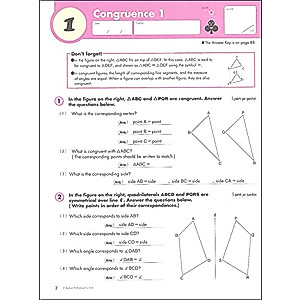Kumon Geometry-Grades 6-8 (Kumon Middle School Math Workbooks) (Kumon Math Workbooks)