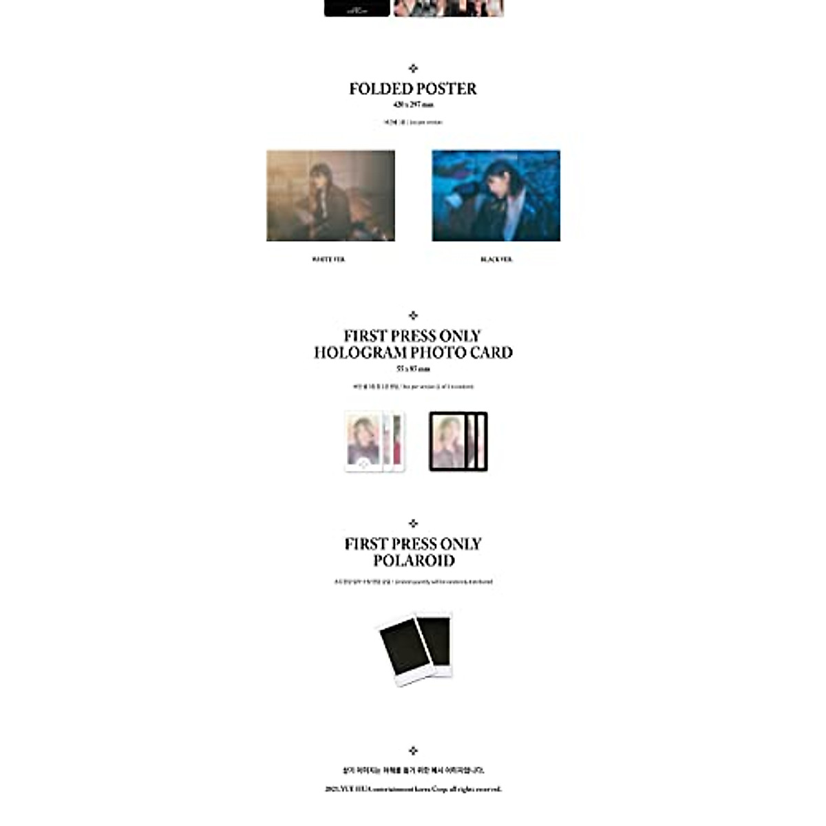 WOODZ ONLY LOVERS LEFT 3rd Mini Album White Ver CD+1p Folding Poster On Pack+96p Booklet+1p Sticker+1p Post+1p Lyrics Bookmark+1p PhotoCard+1p Message Card+Tracking Kpop Sealed