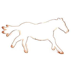 Race Horse - Copper Cookie Cutter