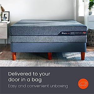 Layla 13” Hybrid Mattress, Flippable Between Firm & Medium Soft Comfort, Motion Minimizing (King)