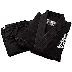 Venum boys Minimalist BJJ gi, Black, C1 US
