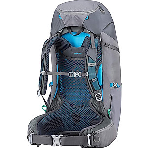 Gregory Mountain Products Jade 63 Liter Women's Overnight Hiking Backpack, Ethereal Grey, X-Small/Small