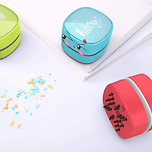 ODISTAR Desktop Vacuum cleaner,Mini table dust sweeper Energy Saving,High endurance up to 400 mins,Cordless&360º Rotatable Design for Cleaning Hairs,Crumbs,Computer Keyboard of gifts for kids (black)