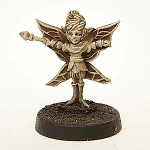 Stonehaven Pixie Mage Miniature Figure (for 28mm Scale Table Top War Games) - Made in USA