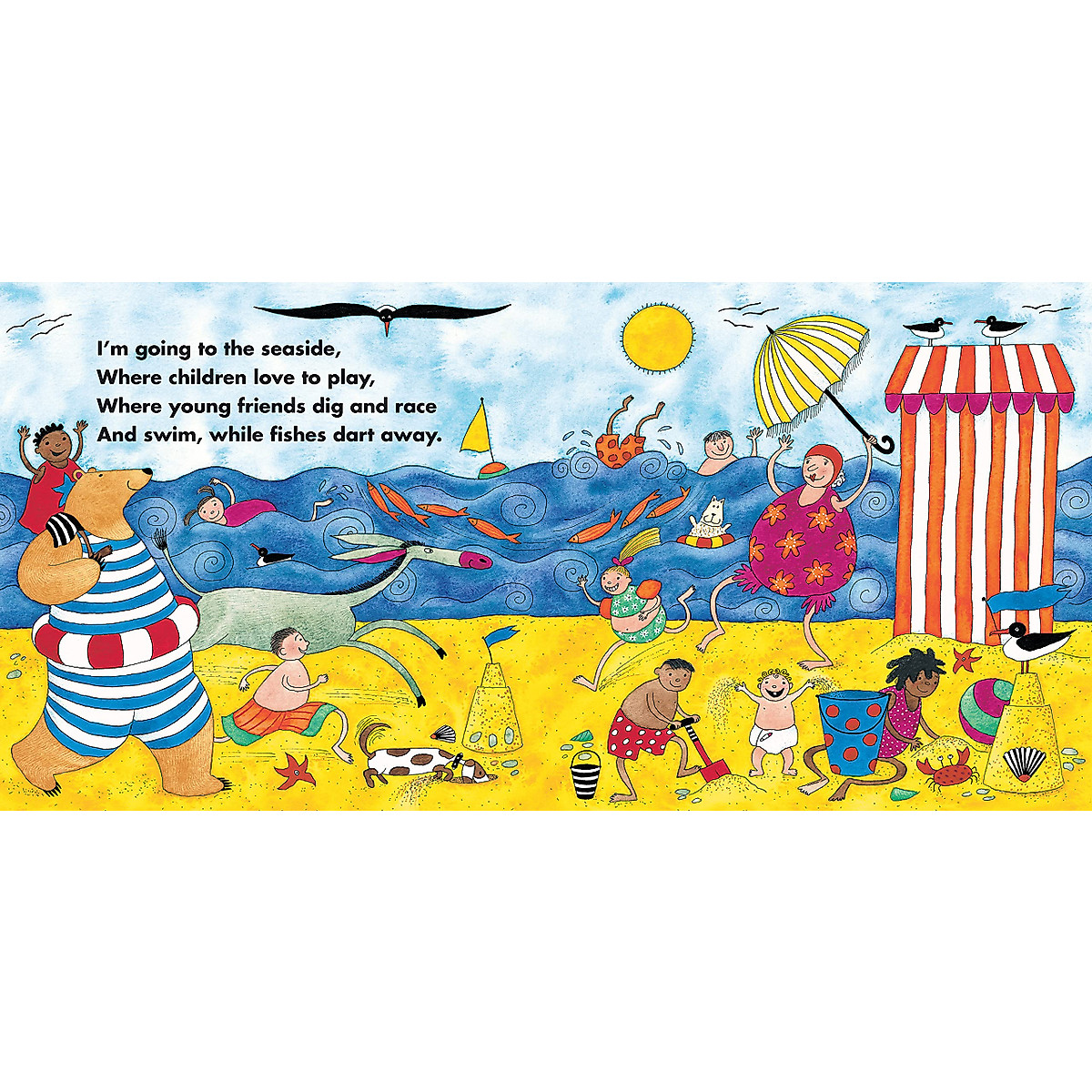 Barefoot Books Bear on a Bike