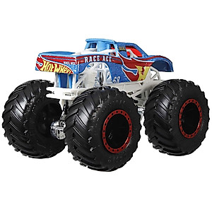 Hot Wheels Monster Trucks Live 8-Pack, Multipack of 1:64 Scale Toy Monster Trucks, Characters from The Live Show, Smashing & Crashing Trucks, Toy for Kids 3 Years Old & Up