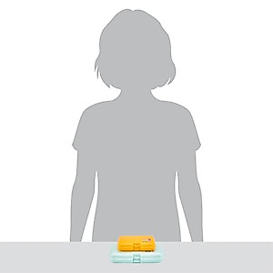 Claire's Exclusive - Caboodles Makeup Case Small - Duo Travel Cosmetic Purse Caboodle for Girls Organizer Storage Box Hard Cases - (Case 1 - 6x4x1) (Case 2 - 4x3x1) 2 Pack Pink