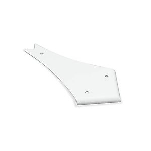 RV Camper 4 1/2 Inch Curved Corner Slide-Out Extrusion Cover Polar White PN 94288
