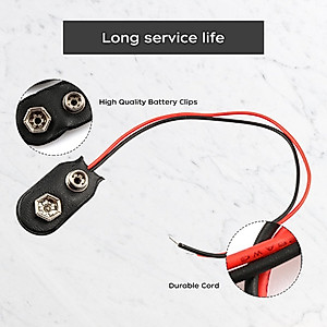 Parts Express 9V Battery Clip l Type