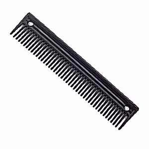 Lincoln Plastic Tail and Mane Comb One Size Black