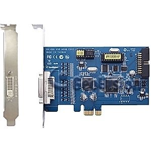 GeoVision GV-800 Video Capture Card - Functions: Video Capturing, Video Recording - PCI Express - 720 x 576 - NTSC, PAL - VGA - Yes - Plug-in Card - GV800-8