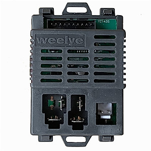 weelye RX25 6V Kids Powered Ride on car 2.4G Bluetooth Remote Control and Receiver Kit Controller Control Box Accessories for Children Electric Ride On Car Replacement Parts