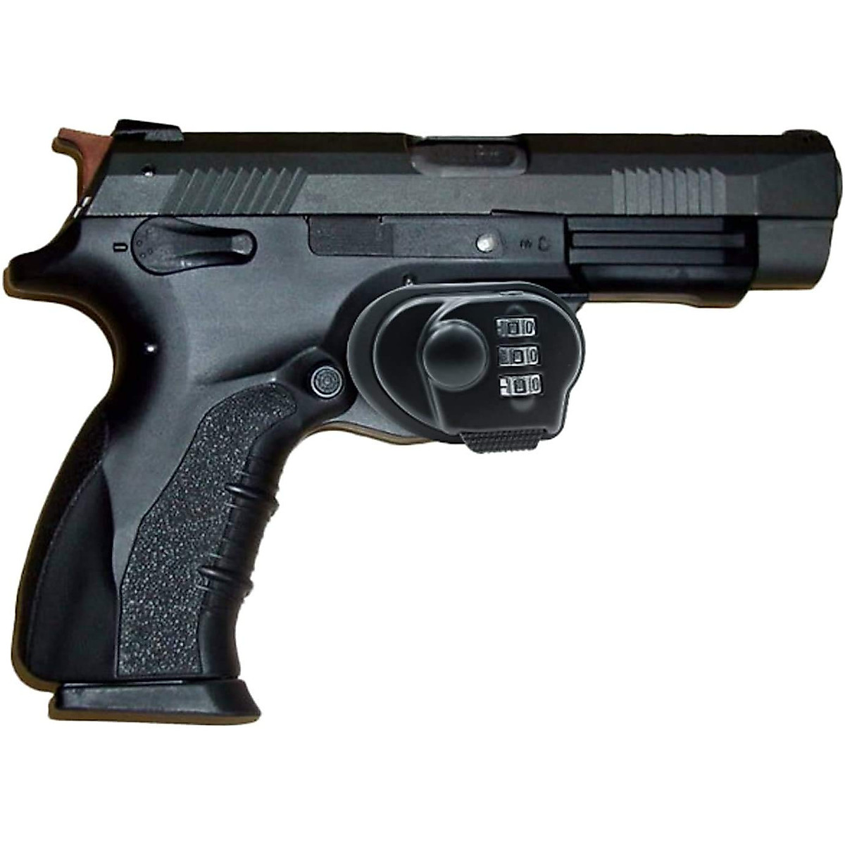 Mizzuco Trigger Lock 3 Digit Combination Gun Lock (Black1)