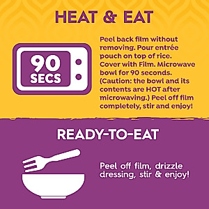 Tasty Bite Indian Style Chili & Rice Bowl, 8.8 Ounce, Pack of 6, Ready to Eat, Organic Basmati, Microwaveable, Vegetarian