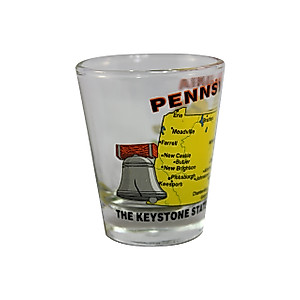 Souvenir Shot Glass - Pennsylvania