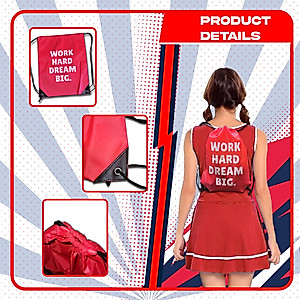 DEGENDE Metallic Large Pom Poms Cheerleading - Cheer Stuff, Cheer Bag, Cheer Backpacks for Cheerleaders, Cheer Gifts, Cheer Bows for Cheerleaders