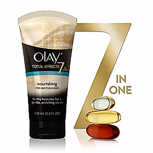 Olay Total Effects Nourishing Cream Facial Cleanser, 5.0 Fluid Ounce Packaging may Vary