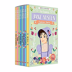 Jane Austen Children's Stories (Easy Classics) 8 Book Box Set (Emma, Pride and Prejudice, Northanger Abbey … Sense and Sensibility)