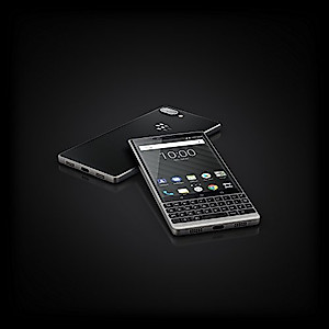 BlackBerry KEY2 64GB (Single-SIM, BBF100-1, QWERTY Keypad) (GSM Only, No CDMA) Factory Unlocked SIM-Free 4G/LTE Smartphone - International Version (Black) - No warranty in the USA