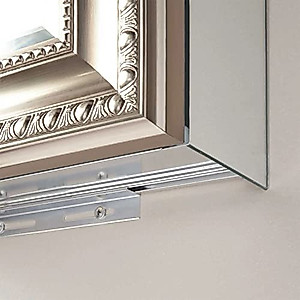 Signature Hardware 412761 Bernstein 20" x 26-1/8" Framed Single Door Medicine Cabinet