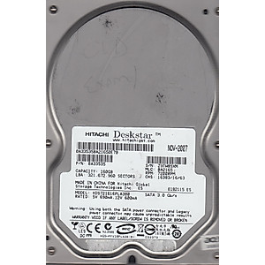 HDS721616PLA380, PN 0A33535, MLC BA2165, Hitachi 160GB SATA 3.5 Hard Drive
