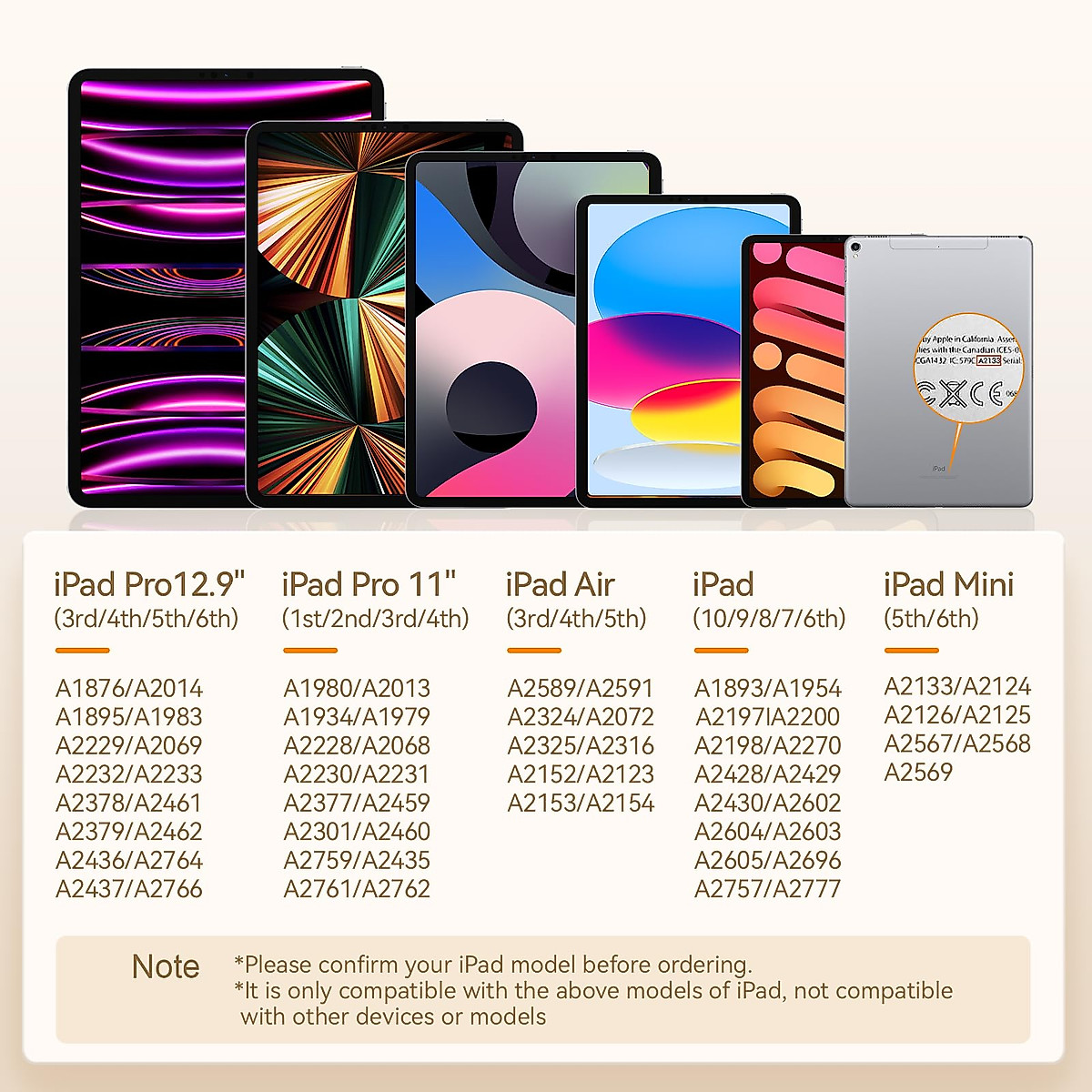 Hastraith Stylus Pen for iPad(2022-2018), 13 mins Fast Charging iPad Pencil, Tilt Sensitivity for Apple iPad 10/9/8/7/6, iPad Air 5/4/3, iPad Pro 12.9/11", iPad Mini 6/5, Cream White