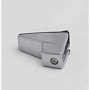 XVL Glass Shelf 20 Inch Bathroom Tempered Glass Rack Chrome GS3004BM