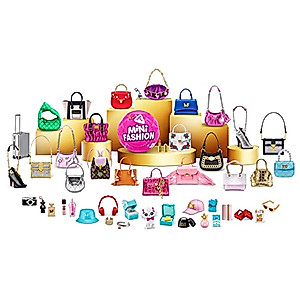 5 Surprise Mini Fashion Series 2 by ZURU Amazon Exclusive Mystery Mini Brand Collectibles, Handbags/ Accessories for Kids, Girls, Teens, Adults (2 Pack)
