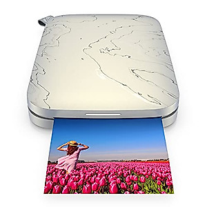 HP Sprocket Select Portable 2.3x3.4" Instant Photo Printer (Eclipse) Print Pictures on Zink Sticky-Backed Paper from your iOS & Android Device.