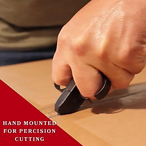 The Dani Blade, Box Cutter | Patented Hand Mounted Self-Retracting Utility Knife| Inhanced Design For Safety & Control, Easy To Use, Perfect For Every Cutting Job.