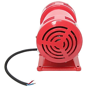 YaeCCC Air Raid Siren,110V Siren Alarm 150db 60HZ,Industry Electric Motor Driven Siren,Super Loud Siren Alarm for Home and Outdoor Siren