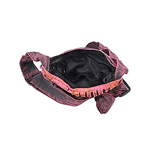 THE COLLECTION ROYAL Flower Patch Mini Crossbody Bag (Red)